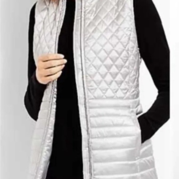 Talbots | Jackets & Coats | Talbots Primaloft Puffer Vest In Euc Size M ...
